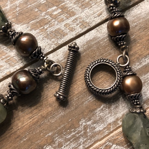 Patty Tobin | Jewelry | Patty Tobin Gemstone Pearl Necklace | Poshmark